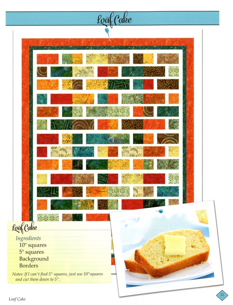 Sweet Tooth A Recipe Book for Pre-cut Bundles - Etsy