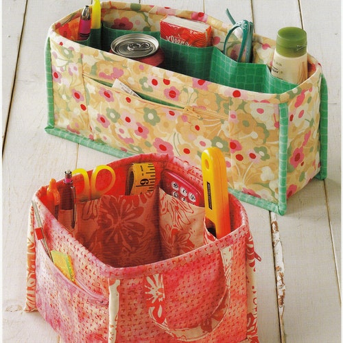 Atkinson Designs Pockets to Go Organizers Sewing Pattern - Etsy