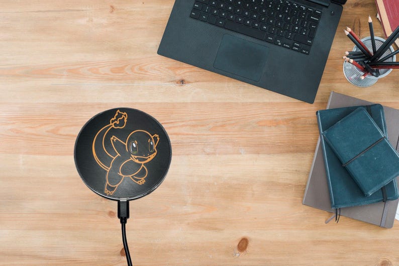 Pikachu Charmander Squirtle Bulbasaur Custom 3D Printed Wireless ...