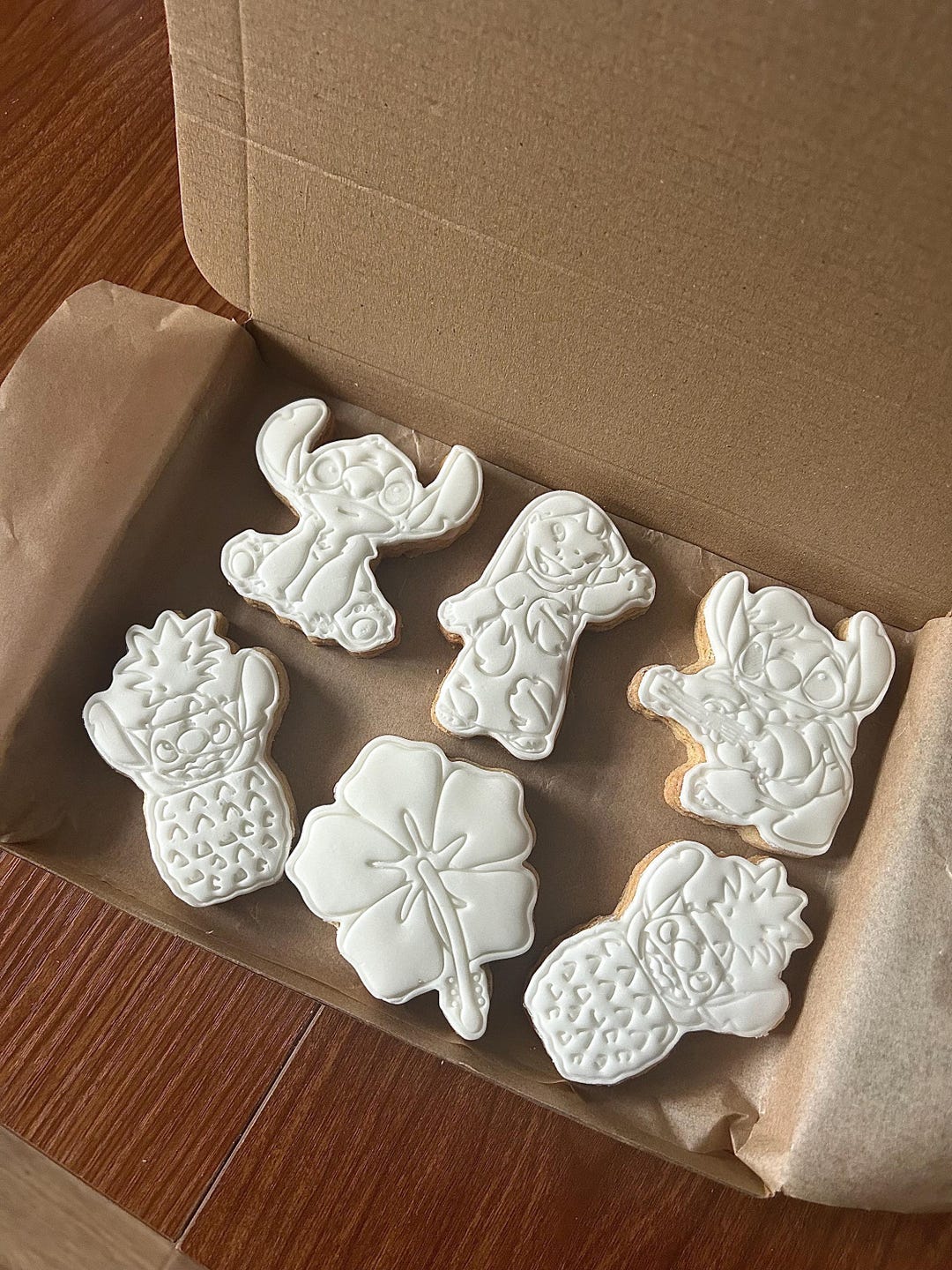Lilo & Stitch - Colour Your Own Biscuits - Etsy