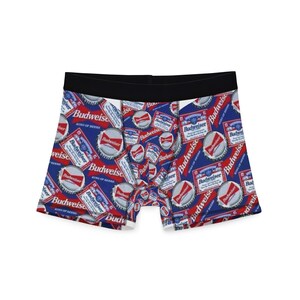 Men's Budweiser Boxers - Etsy