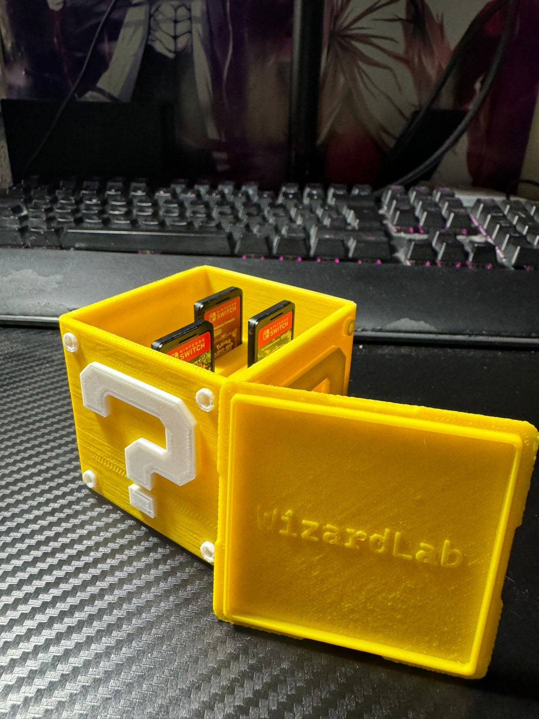 Super Mario Bros. Block Nintendo Switch Video Game Case - Etsy