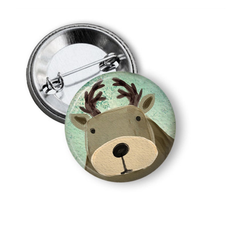 Cute Animal Pin Back Buttons Backpack Pins Jacket Buttons - Etsy