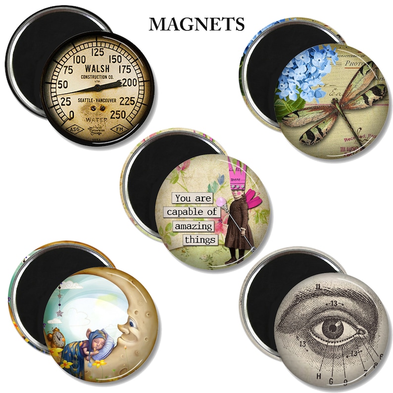 Vintage Steampunk Gauge Pin Back Buttons Backpack Pins - Etsy