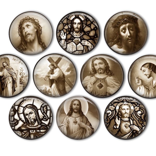 Jesus Buttons - Etsy