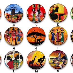 African Culture Keychain, Keyring, Party Favor Keychain, Custom ...