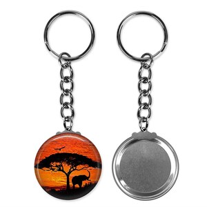 African Culture Keychain, Keyring, Party Favor Keychain, Custom ...