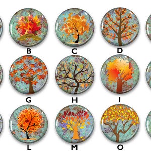 Crisp Fall/autumn Trees Drink Coasters, Coasters, Tableware, Barware ...