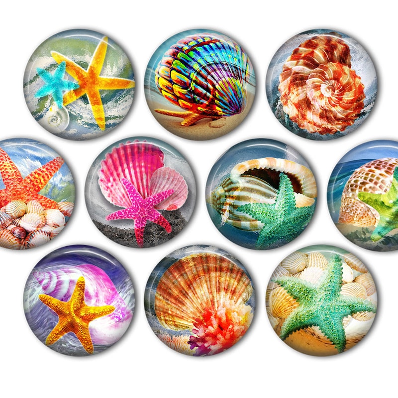 Beach Theme Buttons - Etsy