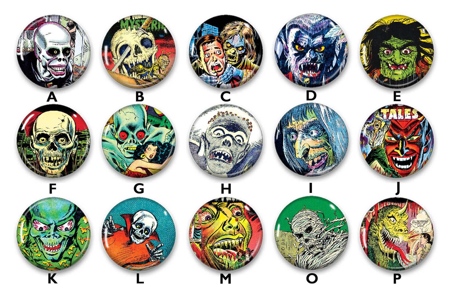 Comic Book Zombie Keychain Keyring Party Favor Keychain | Etsy