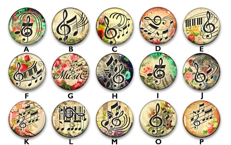 Music Notes Drink Coasters Coasters Tableware Barware | Etsy