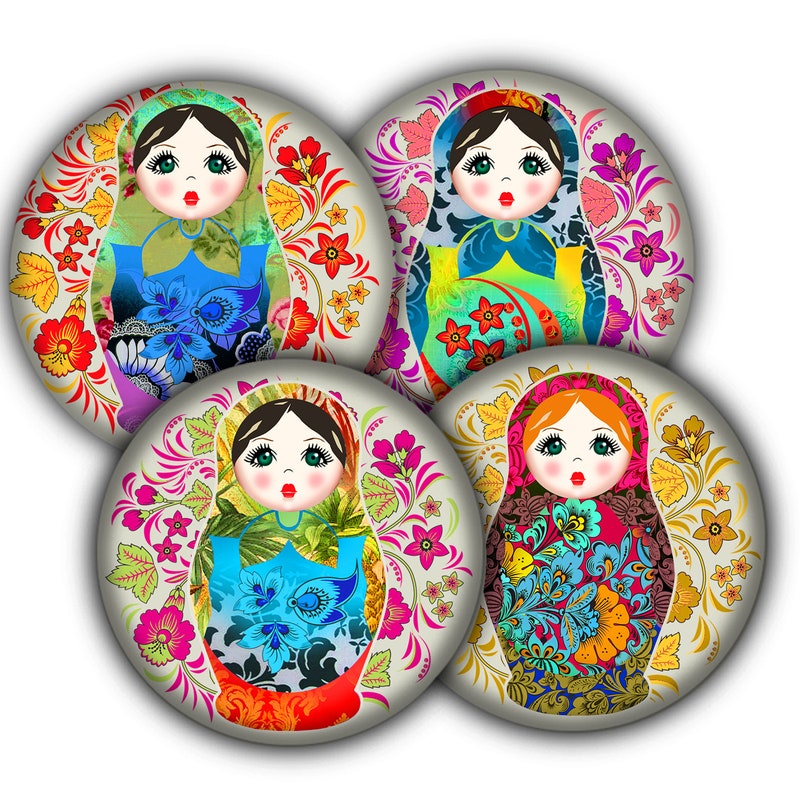 Russian Babushka Dolls - Etsy