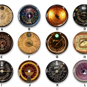 Vintage Radio Dial Pin Back Buttons Backpack Pins Jacket | Etsy