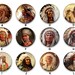 Native American Indian Chief Pin Back Buttons Backpack Pins - Etsy