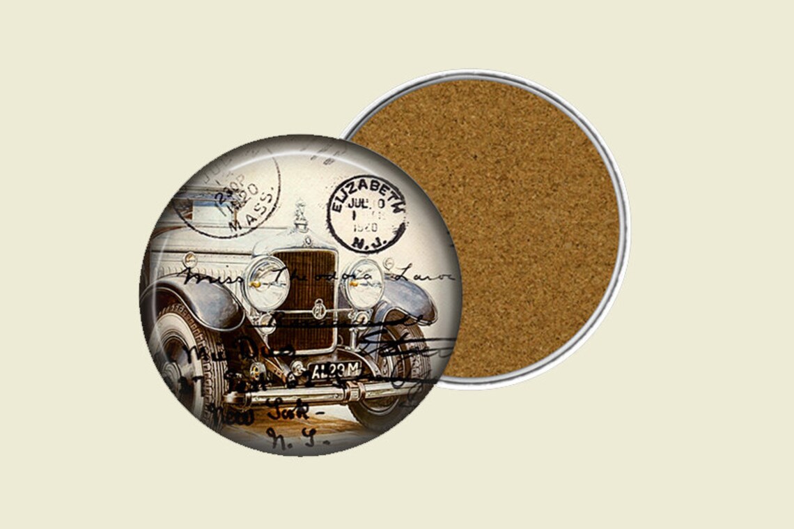 Antique Car Coasters, Drink Coasters, Coasters, Tableware, Barware ...