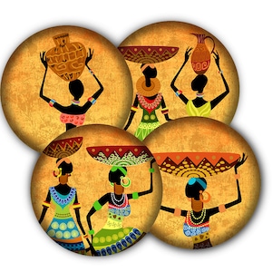 Afro Centric Coasters - Etsy