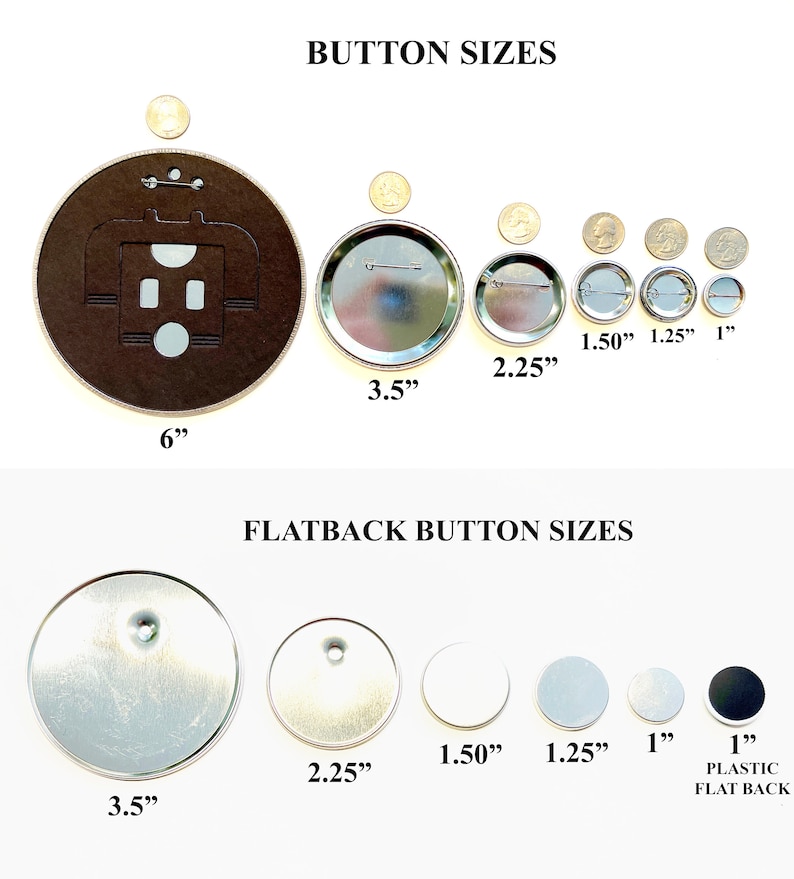 Vintage Clocks Pin Back Buttons, Backpack Pins, Jacket Buttons, Flat ...