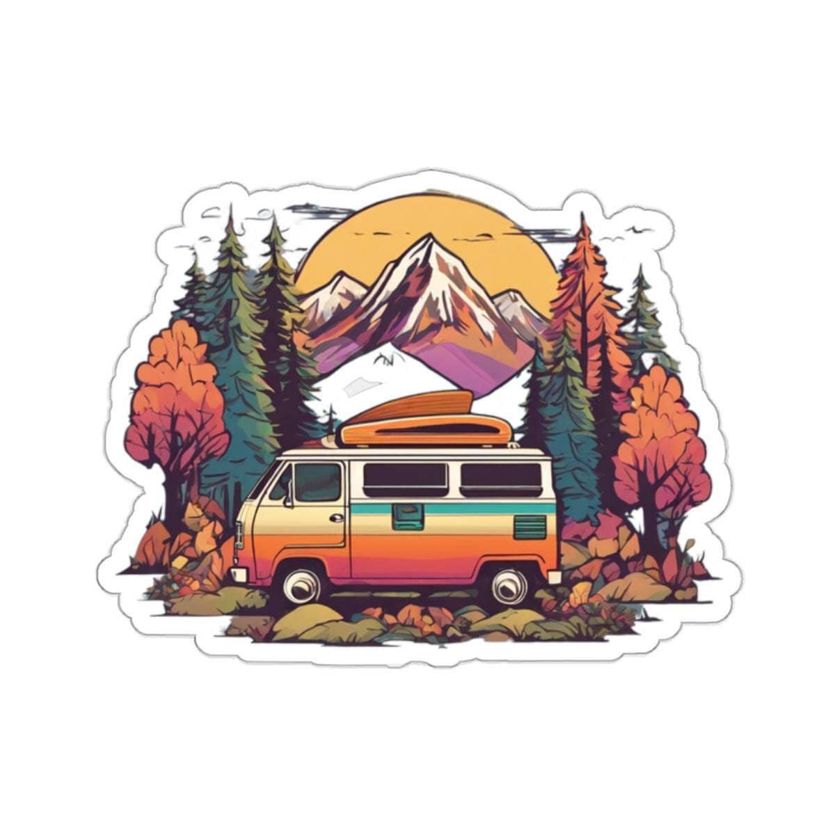 Van Life Sticker | Camper Van Sticker | Camping Sticker | Vanlife ...