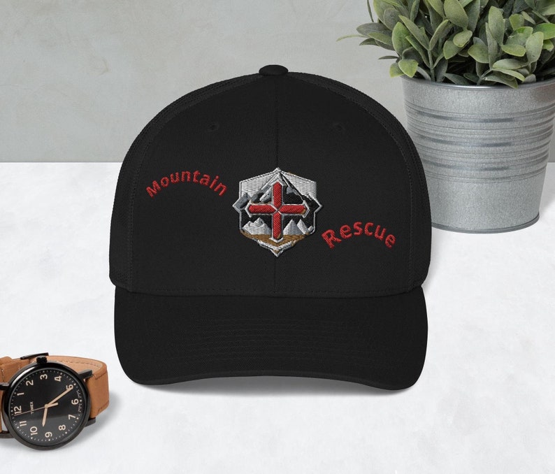 Mountain Rescue Hat | Rescue Trucker Cap | Search and Rescue Trucker ...