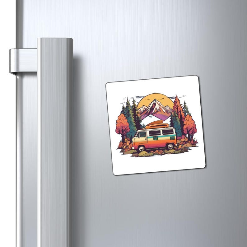 Vanlife Magnet | Van Life Magnet | RV Magnet | Camping Magnet | Camper ...