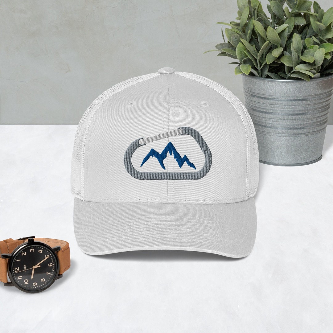 Rock Climb Hat | Climbing Gear | Rock Climber Hat | Climbing Carabiner ...