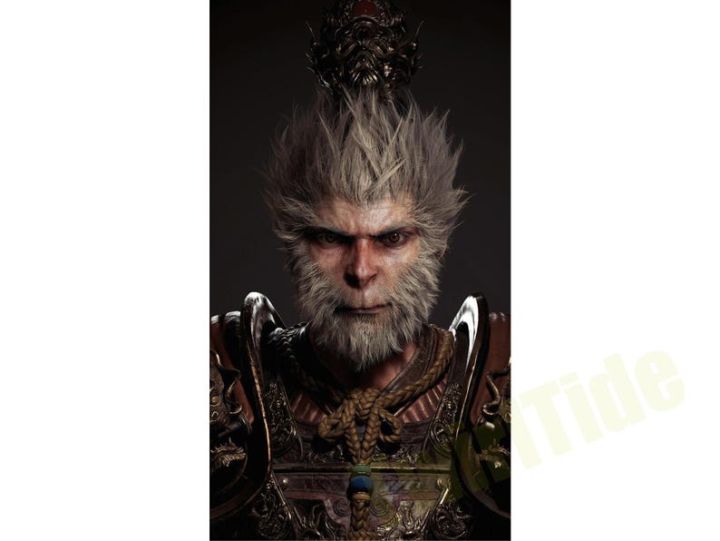 Black Myth: WU KONG Poster, 3A Masterpiece Game Poster, Monkey King ...