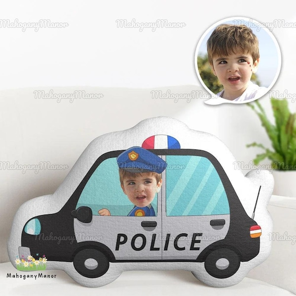 Police Car Pillow - Etsy