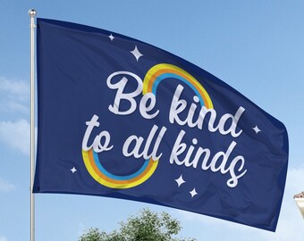 Be Kind Flag | Etsy
