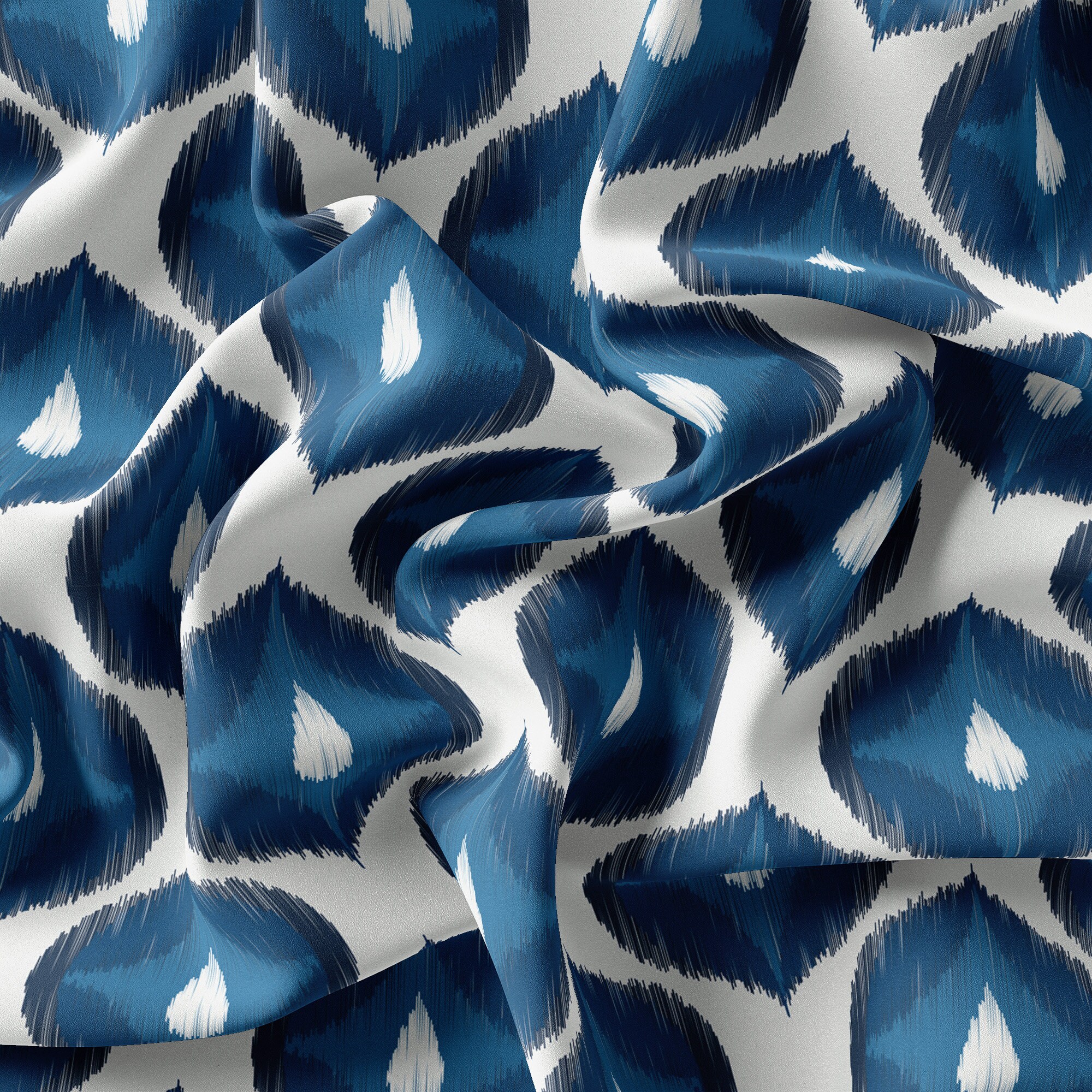 Blue Flame Tee, Curve Pattern Hawaiian Shirt sold by BoArnold | SKU ...