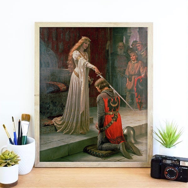 Medieval Knight Posters - Etsy