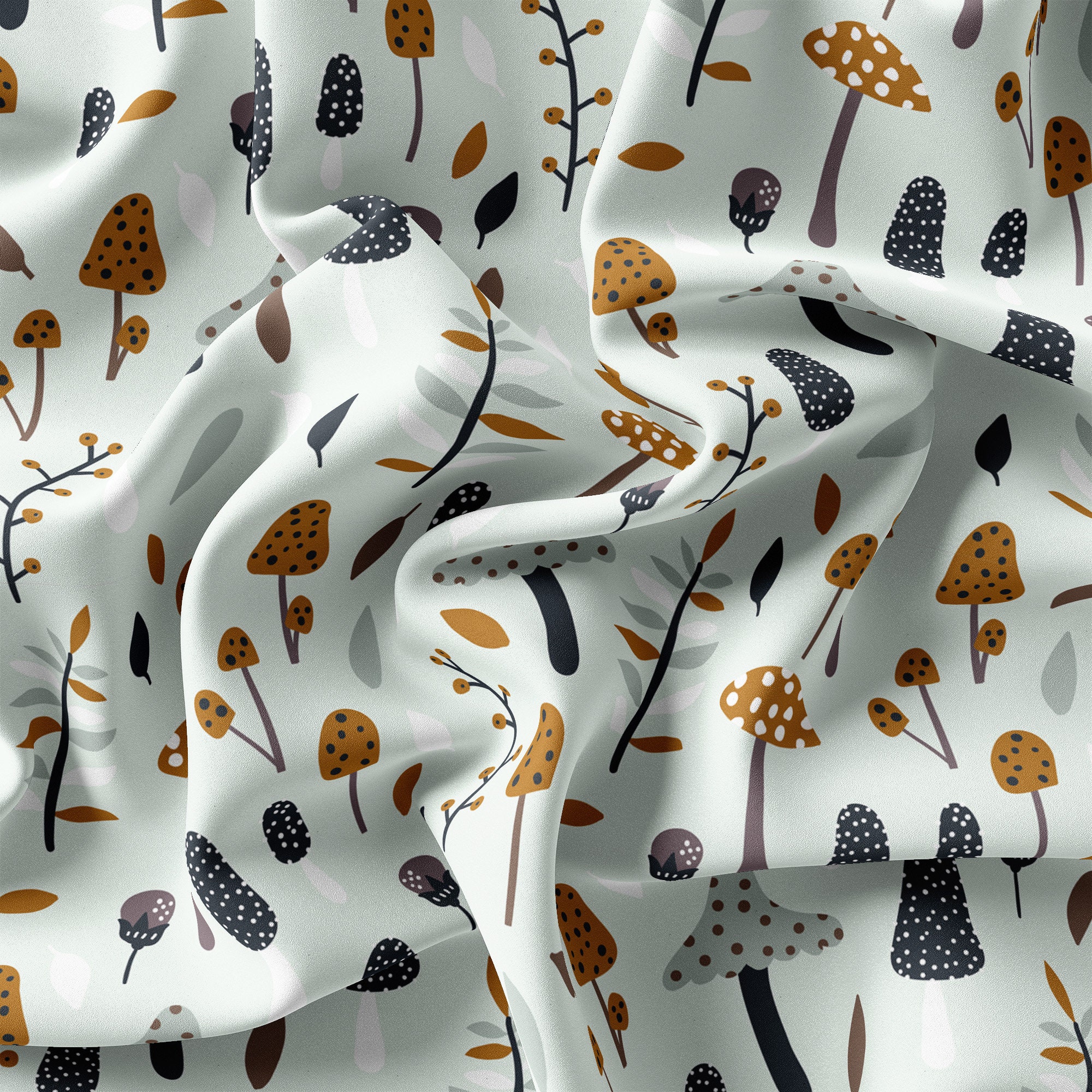 Mushroom Tee, Funghi Pattern Hawaiian Shirt sold by Bharat Choudhary ...