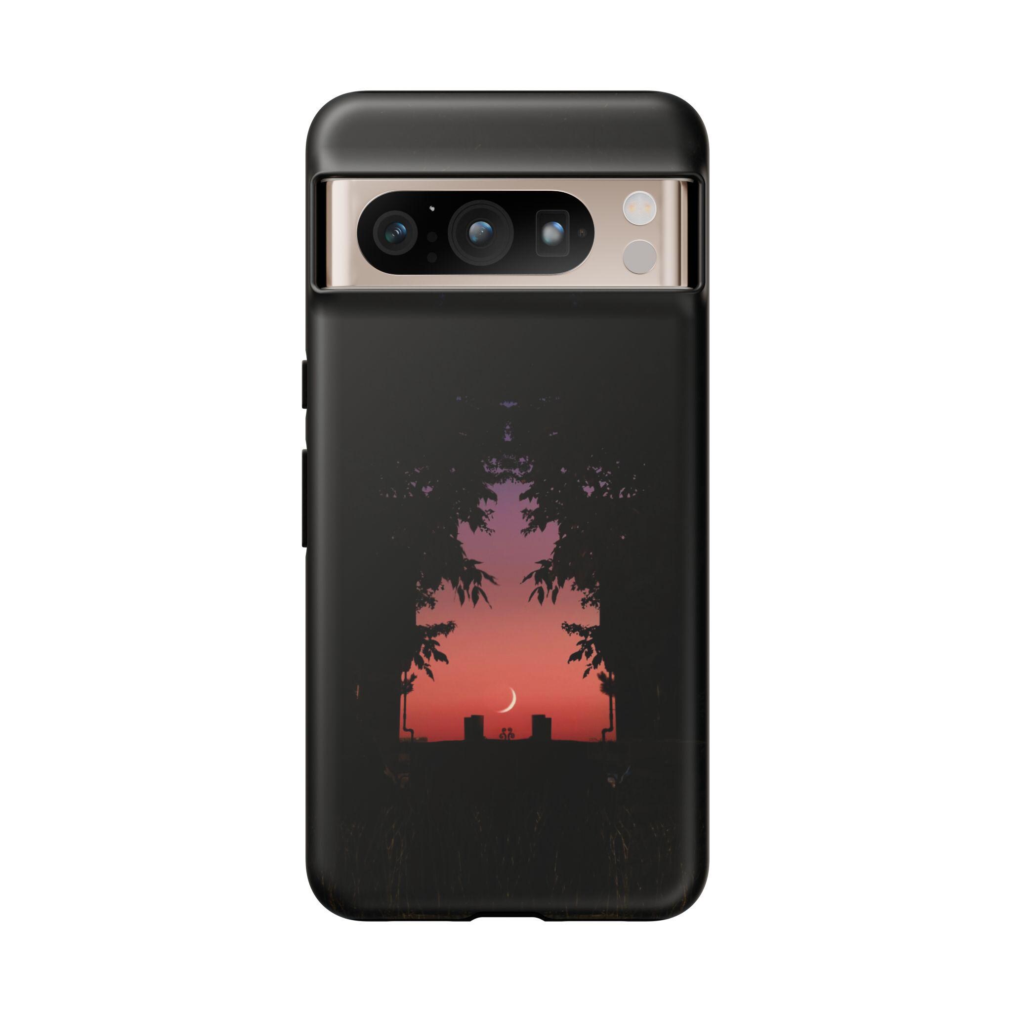 Crescent Night Wallpaper Phone Case|iphone 16 Pro & Max/ 15, 14, 13 ...