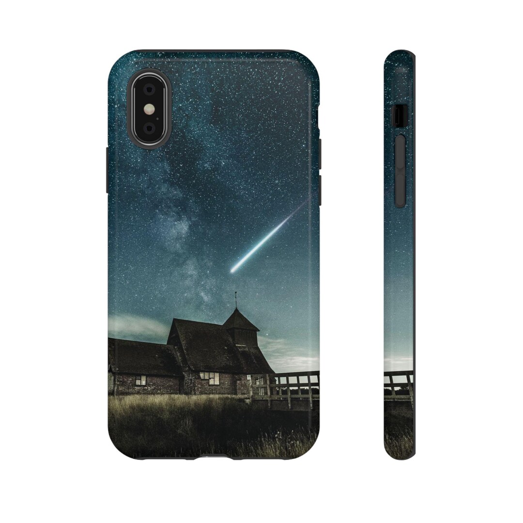 Shooting Star Night Sky Phone Case|iphone 16 Pro & Max/ 15, 14, 13 ...