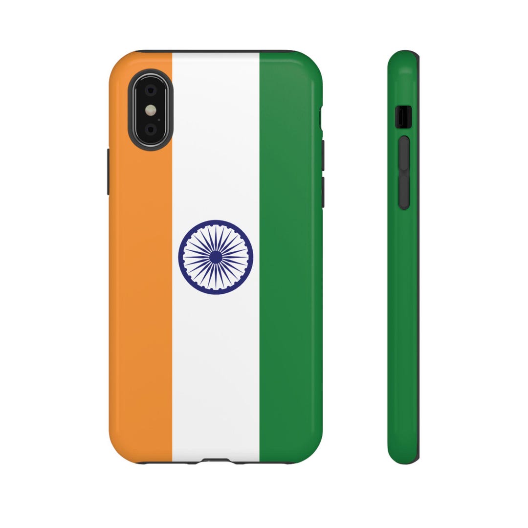 India Flag Phone Case|iphone 16 Pro & Max/ 15, 14, 13| Google Pixel 9-5 ...