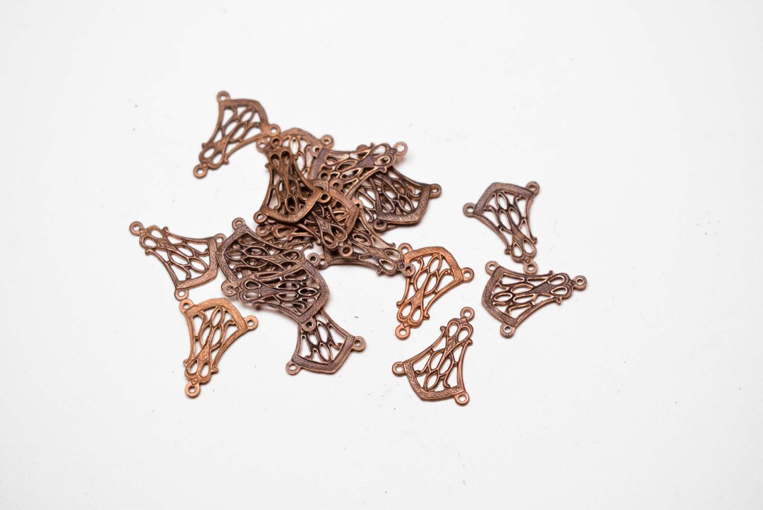Vintaj Filigree Connector 19pc - Etsy