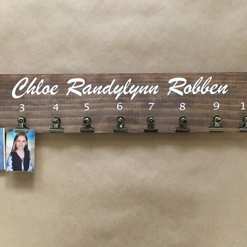 SCHOOL MEMORY Wall Hanging Pre-k/k-12 Years/ School Memory - Etsy