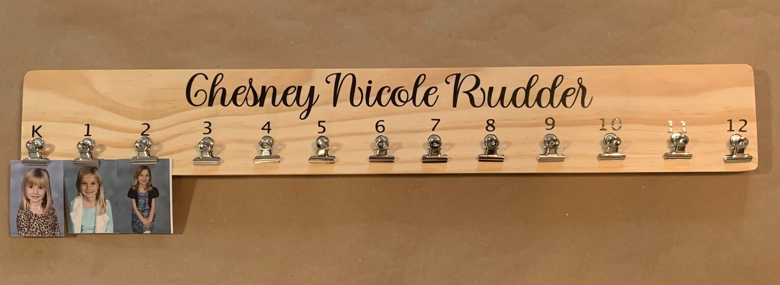 SCHOOL MEMORY Wall Hanging Pre-k/k-12 Years/ School Memory - Etsy