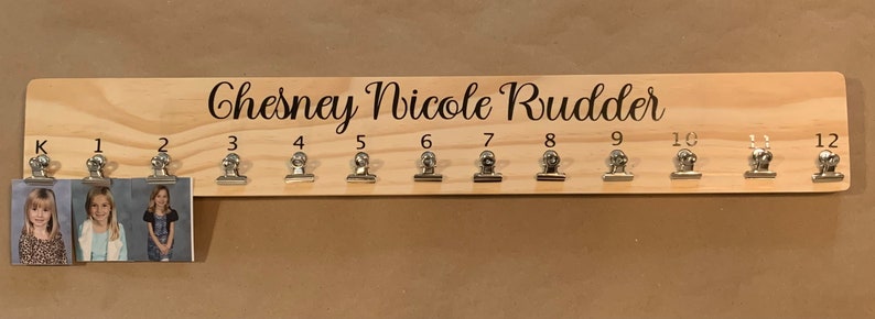 SCHOOL MEMORY Wall Hanging Pre-k/k-12 Years/ School Memory - Etsy