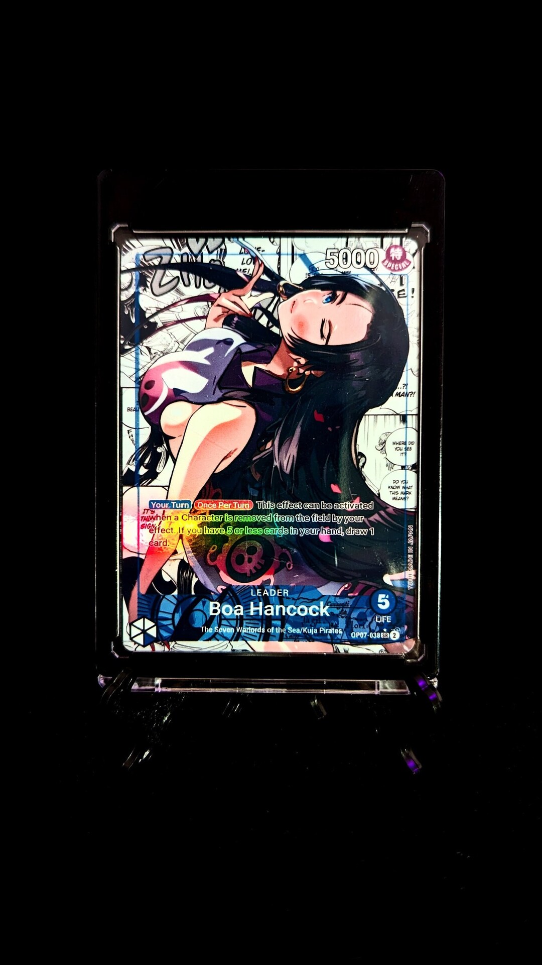 Boa One Piece Custom Leader OP07 Variant X - Etsy