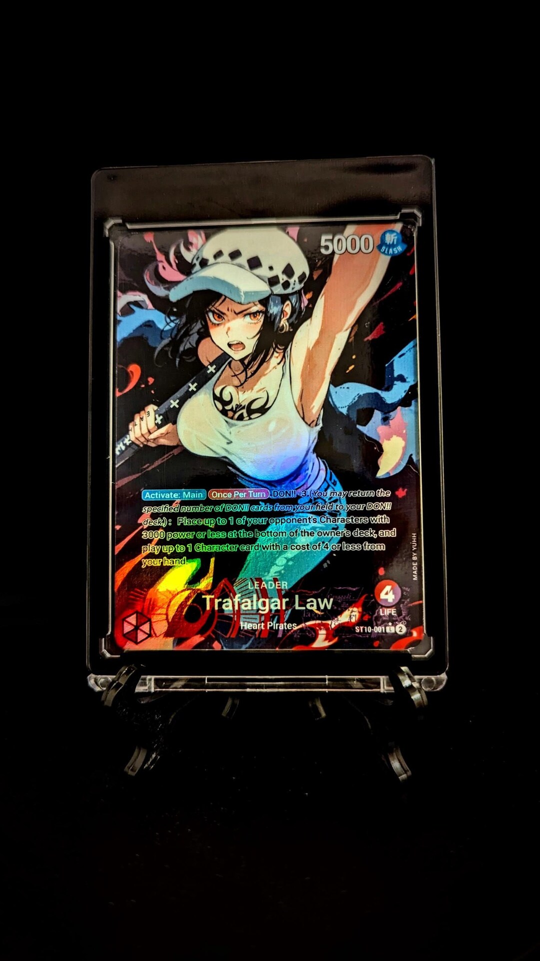 Female Trafalgar Law One Piece Custom Leader ST10 Variant X - Etsy Canada
