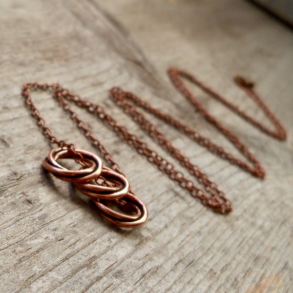 Copper Necklace - Etsy