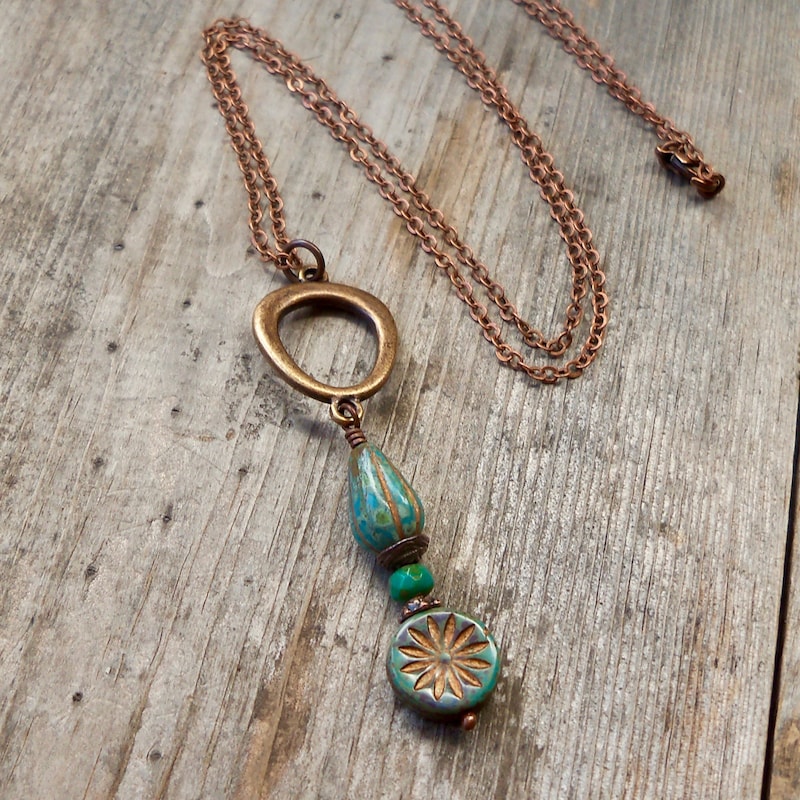 Boho Necklace - Etsy