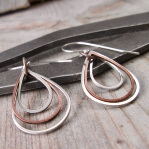 Titanium Earrings for Sensitive Ears - Stainless Steel Dangle Earrings ...