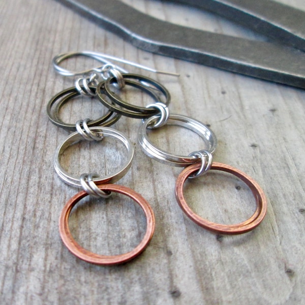 Titanium Earrings - Etsy