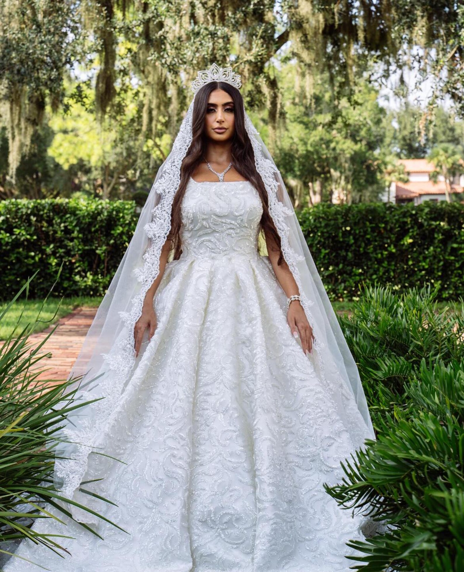 Classic Lace Pattern Design Wedding Dress - Etsy