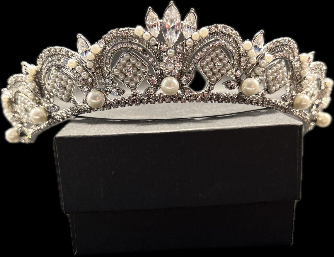 Bridal Tiara - Etsy