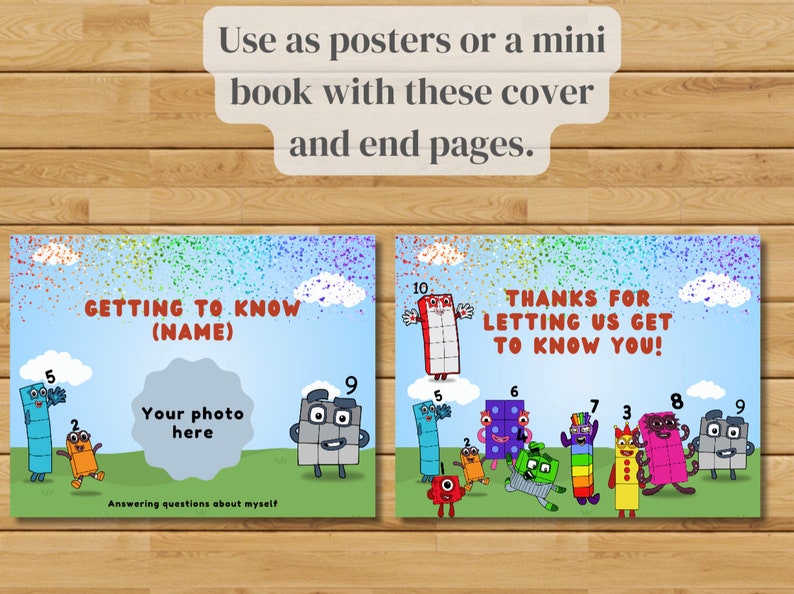 Numberblocks Printable Posters for Toddlers to Teach Social Skills ...