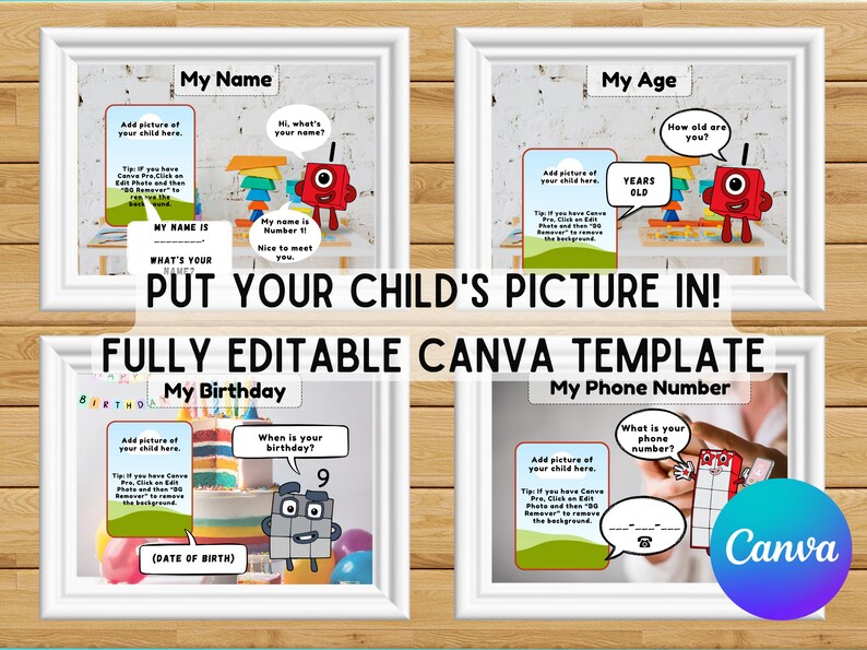 Numberblocks Printable Posters for Toddlers to Teach Social Skills ...