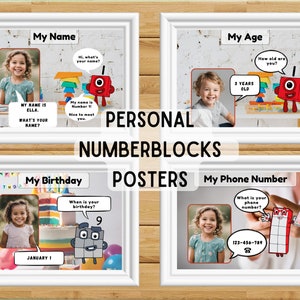Numberblocks printable posters for toddlers to teach social skills ...