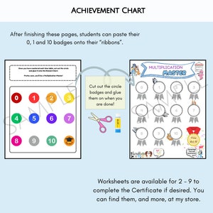 Bluey Themed 0, 1 and 10 Times Table Multiplication Guided Lesson no ...